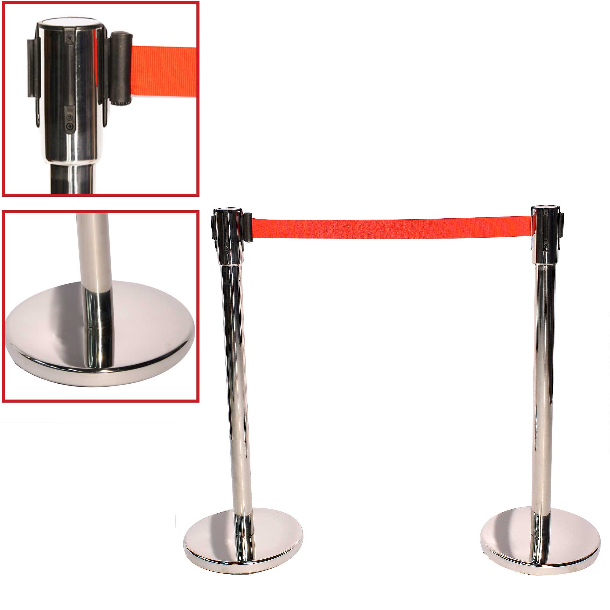 2 x Queue Way Crowd Control Barriers Retractable Barrier Crowd Barriers ... 2 x Queue Way Crowd Control Barriers Retractable Barrier Crowd Barriers ...